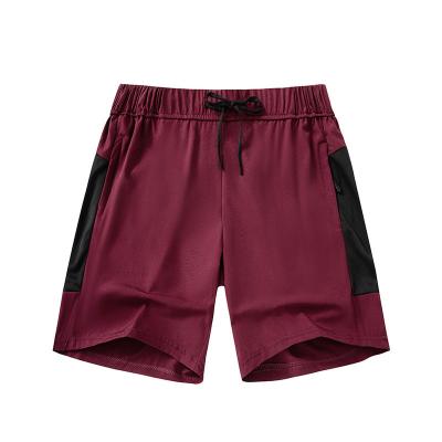 China Men's invisible zipper mesh breathable machined custom beach pants for sale