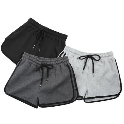 China Autumn Sports New Solid Color Loose Shorts For Women for sale