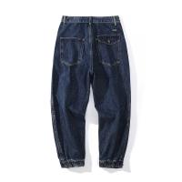 China OEM Denim Pants With Pockets Straight Cargo Jeans 100pcs MOQ Bespoke Factory for sale