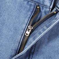 China Bespoke Manufactuer Autumn High Waisted Blue Wide Leg woman Jeans for sale