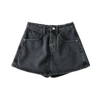China Factory Customized European Summer Vintage High Waist Denim Short for sale