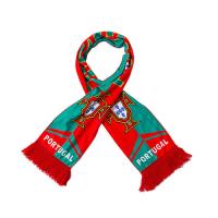 China Oem Factory Manufacturer Custom Logo National Soccer Scarf Qatar Espana Brazil Portugal France Football Fans Scarves for sale