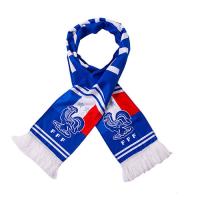 China Oem Factory Manufacturer Custom Logo National Soccer Scarf Qatar Espana Brazil Portugal France Football Fans Scarves for sale