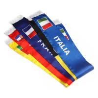 China Qatar Espana Brazil Portugal France Football Fans Scarves Custom Apparel Accessories for sale