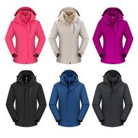 China Waterproof Cotton Outdoor Windbreaker Women'S Jacket Colorful for sale