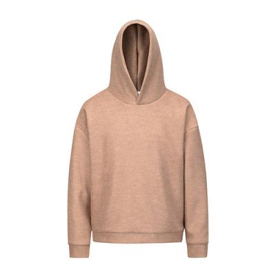China Terry Cloth Hoodie Perfomance Sweatshirt Man Crest Oversized Pullover Hoodie for sale