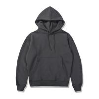 China Personalized Terry Cloth Heavy Material Eco Positivity Pullover Hoodie for sale