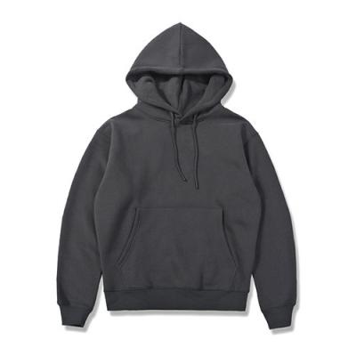 China Personalized Terry Cloth Heavy Material Eco Positivity Pullover Hoodie for sale