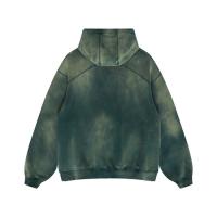 China Oem Man Fleece Heavy Material Positivity Vintage Oversized Pullover Hoodie for sale