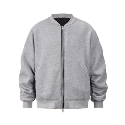China Customized Wholesale Men'S Athletic Sweats Full Zip Sweatshirt Coat for sale
