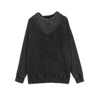 China Oem Factory Manufacturer Custom Logo French Terry Long Sleeve Sweatshirt for sale