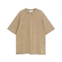 China OEM maufactory  Letter print short -sleeved T -shirt men's summer round neck half -sleeved European and American trend for sale