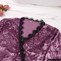 China 2021 Fashionable Short Tank Top Sexy Lace Bathrobe For Women Home Wear for sale