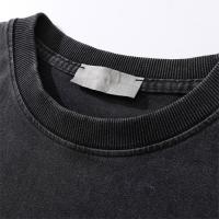China Custom Tshirt 100%  pure cotton loose causal short T-shirt wash water for men for sale