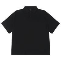 China 80% Cotton Simple Solid Color Letter Embroidered Short Sleeve Polo T-Shirt For Men for sale