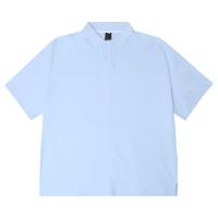 China 80% Cotton Simple Solid Color Letter Embroidered Short Sleeve Polo T-Shirt For Men for sale