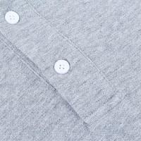 China 80% Cotton Simple Solid Color Letter Embroidered Short Sleeve Polo T-Shirt For Men for sale