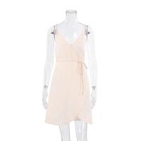 China OEM maufactory  Summer Suspender Nighttime Wrapped Sexy Double Layer Gauze Pajamas Ladies' Home Service for sale