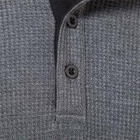 China Spring And Autumn 95% Polyester Solid Long Sleeve Round Collar T-Shirt For Men for sale