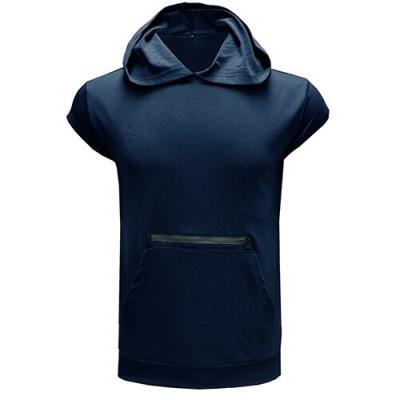 China OEM maufactory New Polyester Short Sleeve Sports Sweatshirts Men'S Pure Color For Sports for sale