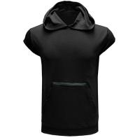 China OEM maufactory New Polyester Short Sleeve Sports Sweatshirts Men'S Pure Color For Sports for sale