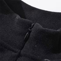 China 2023 Spring Double Sided German Velvet Raglan Sleeve Zipper Bottom Top Women'S T-Shirt for sale