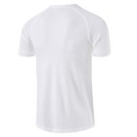 China Summer New Cotton Loose Round Neck Men's Short Sleeve Solid T-Shirt for sale