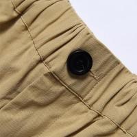 China OEM maufactory  Summer men's solid color front bag shorts  loose straight tube work pants for sale