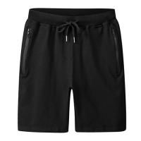 China Summer Sports Shorts Men's Capris Loose Large Cotton Knitted Pants elastic thin for sale