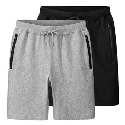 China Summer Sports Shorts Men's Capris Loose Large Cotton Knitted Pants elastic thin for sale