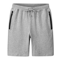 China Summer Sports Shorts Men's Capris Loose Large Cotton Knitted Pants elastic thin for sale