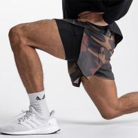 China OEM maufactory  European and American men's casual double -layer shorts in summer sports fitness running for sale