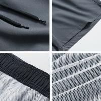 China OEM maufactory  Sports summer straight-leg pants  Men's fitness waistline  loose beach pants for sports for sale