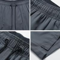 China OEM maufactory  Sports summer straight-leg pants  Men's fitness waistline  loose beach pants for sports for sale
