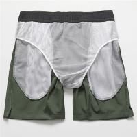 China OEM maufactory  Sports summer straight-leg pants  Men's fitness waistline  loose beach pants for sports for sale
