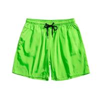 China Summer 95% Polyester Men'S Casual Shorts Candy Color Beach Pants For Men Women for sale