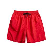 China Summer 95% Polyester Men'S Casual Shorts Candy Color Beach Pants For Men Women for sale