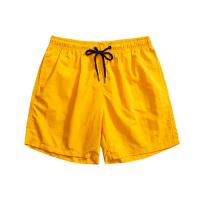 China Summer 95% Polyester Men'S Casual Shorts Candy Color Beach Pants For Men Women for sale
