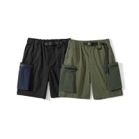 China Summer Casual Men'S Shorts Loose Large Pocket Color Contrast Trend Pants for sale