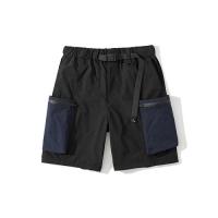 China Summer Casual Men'S Shorts Loose Large Pocket Color Contrast Trend Pants for sale