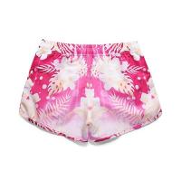 China OEM maufactory New Wide Leg Shorts Hot Pants Printed Flowers Totem Large Size Women'S Clothing for sale