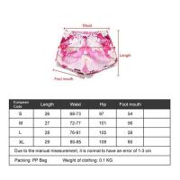 China OEM maufactory New Wide Leg Shorts Hot Pants Printed Flowers Totem Large Size Women'S Clothing for sale