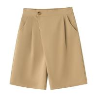 China OEM maufactory  Summer New Polyester Five Point Pants Straight Panties Casual for sale