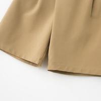 China OEM maufactory  Summer New Polyester Five Point Pants Straight Panties Casual for sale