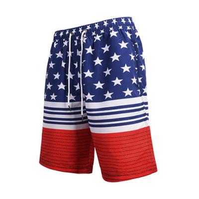 China Summer Men'S Casual Beach Pants Digital Printing Quick Drying Surfing Men'S Shorts for sale