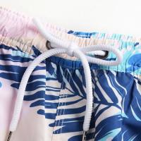 China OEM maufactory  Summer Beach Print Polyester Shorts Quick Dry For Men Shipping By Sea for sale
