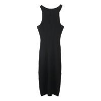 China OEM maufactory  Summer Narrow Shoulder Vest Skirt Sleeveless New Side Split Pits Sexy Hip Skirt for sale