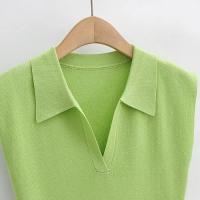China Fashionable Style Polo Neck Buttock Skirt Open Knit Short Dress For Women for sale