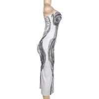 China OEM maufactory 2023 Spring European and Americanwomen s clothing 3d printed material sleeveless custom apparel for sale
