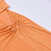 China OEM maufactory Holiday style shoulder hollow polyester sleeveless  women's sexy skirt fashion hot girl slim skirt for sale